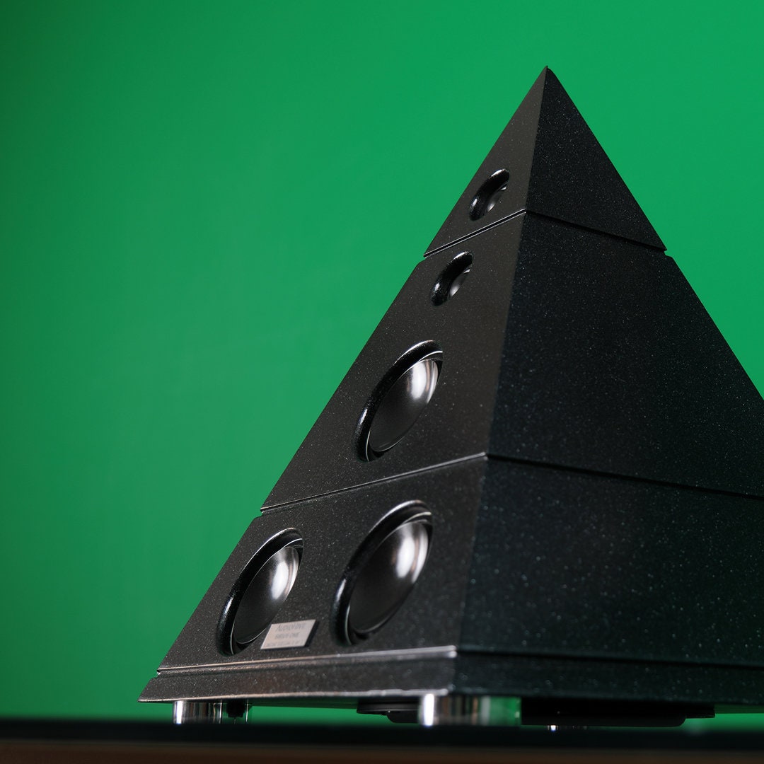 Handcrafted Pyramid Shaped Bluetooth Speaker - Etsy