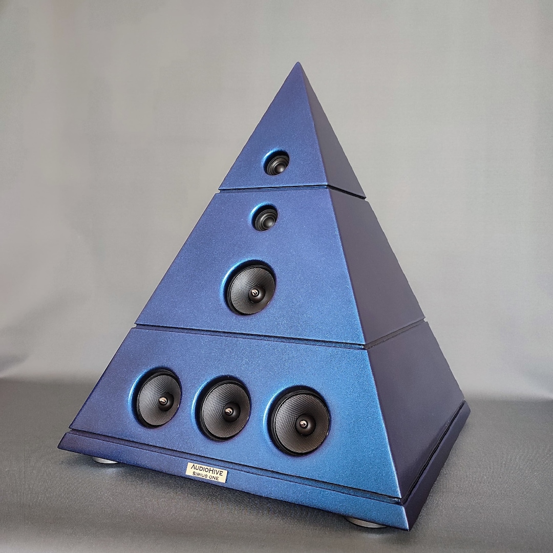 Handcrafted Pyramid Shaped Bluetooth Speaker - Etsy