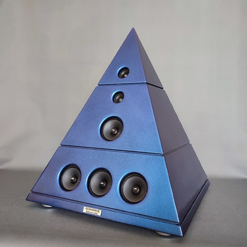 Handcrafted Pyramid Shaped Bluetooth Speaker - Etsy
