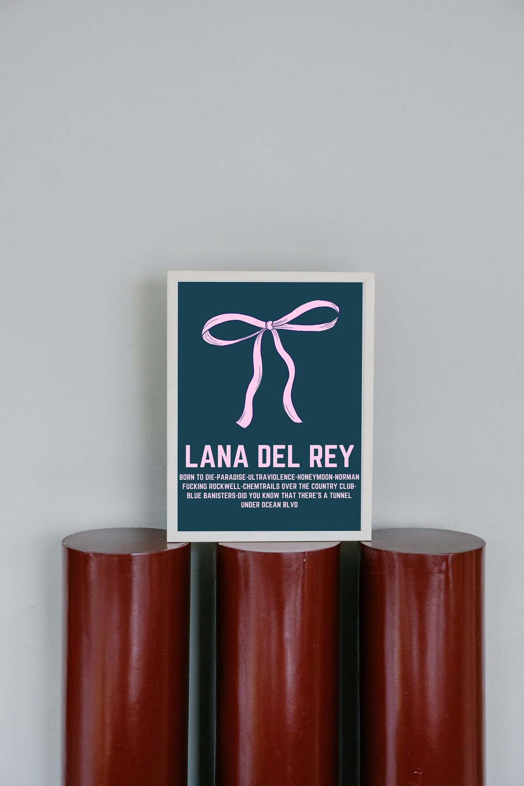 Lana Del Rey, Digital Poster, LDR Lyrics Digital Wall Art, Music Fan ...