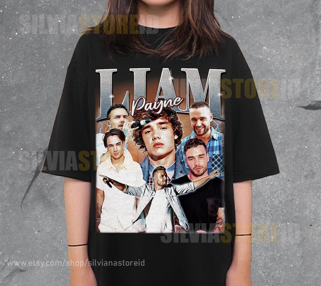 Liam Payne T-shirt, Vintage Rap Music Sport Movie Shirt, Gift for Him ...