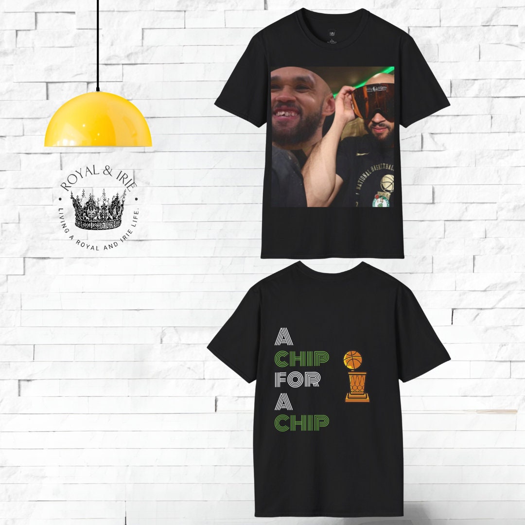 Derrick White | Chipped Tooth NBA Championship Graphic Tee | Classic ...