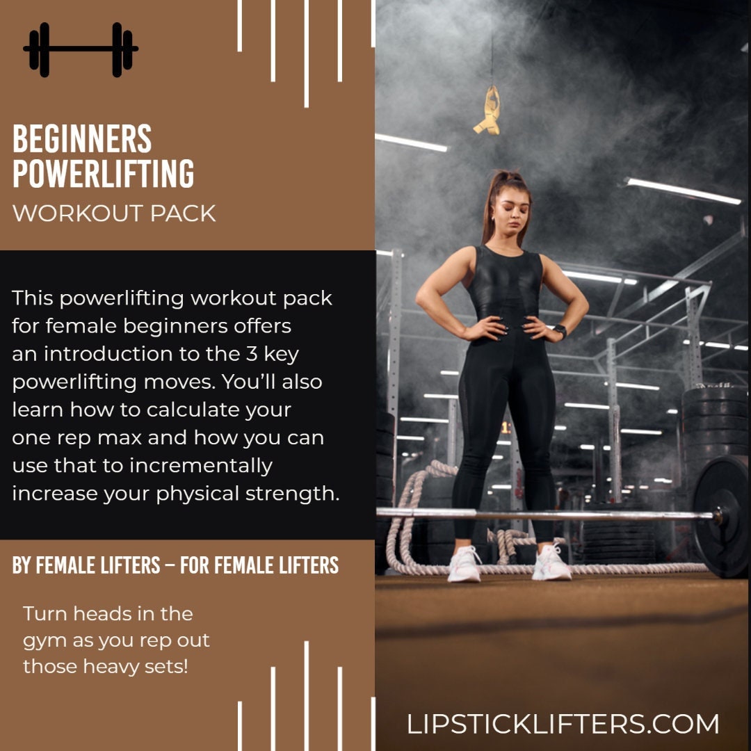 Powerlifting for Beginners - Etsy