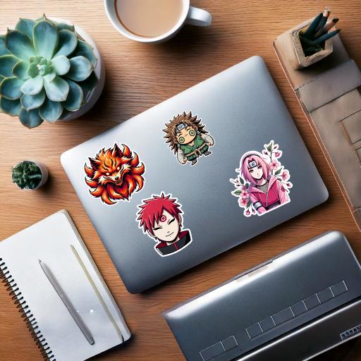 Naruto Sticker Pack, 40 Naruto Shippuden Stickers, Anime Stickers ...