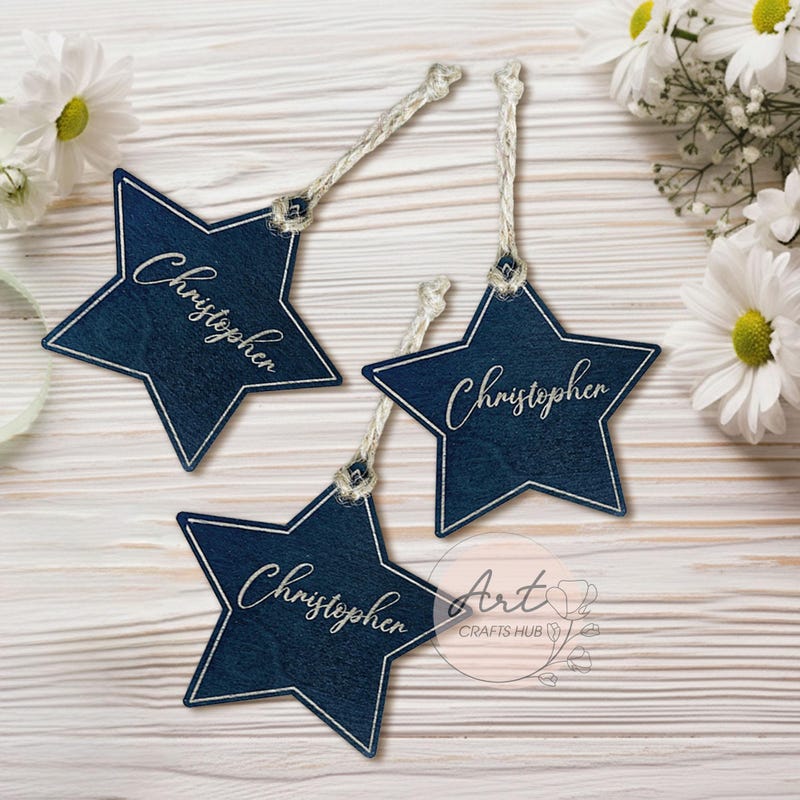 Star Place Cards - Etsy