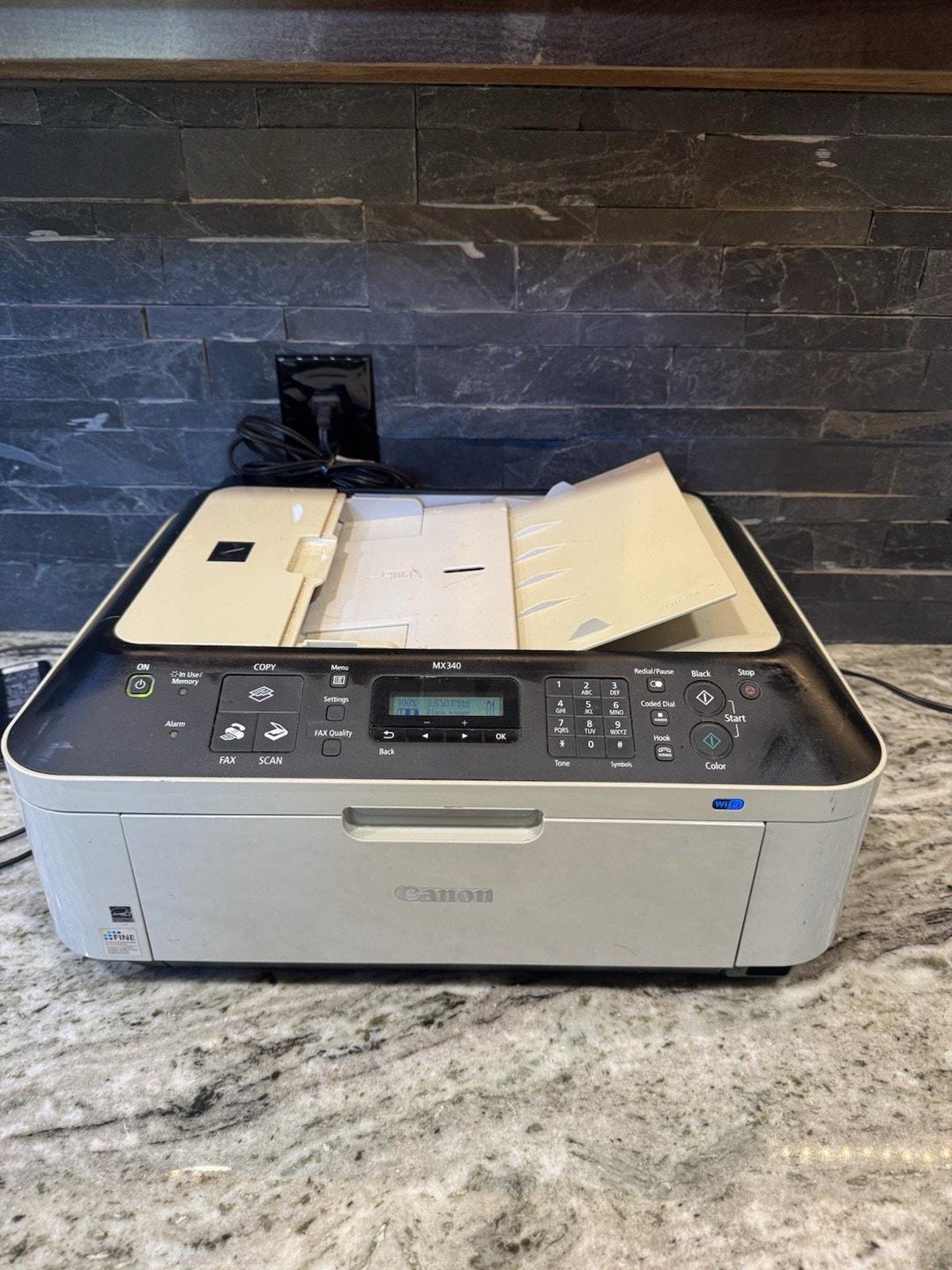 Canon PIXMA MX340 All-in-one Wireless Inkjet Color Printer Scanner ...