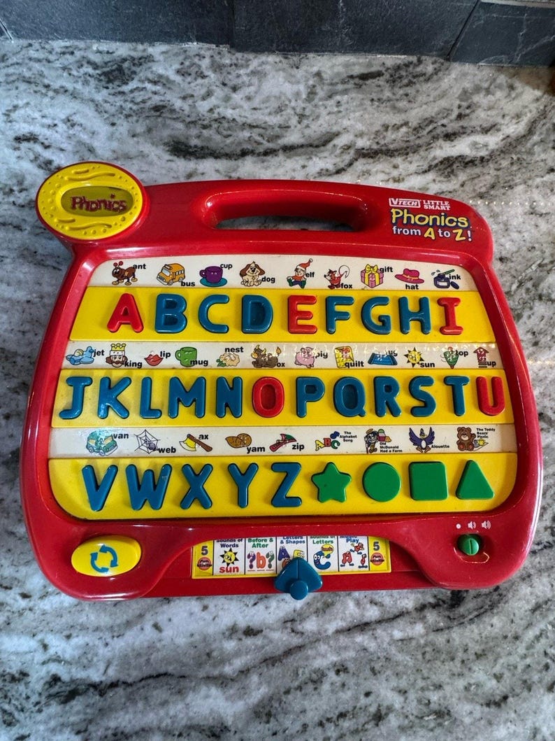 Vtech Little Smart Phonics From A to Z - Letters, Animals, Music ...