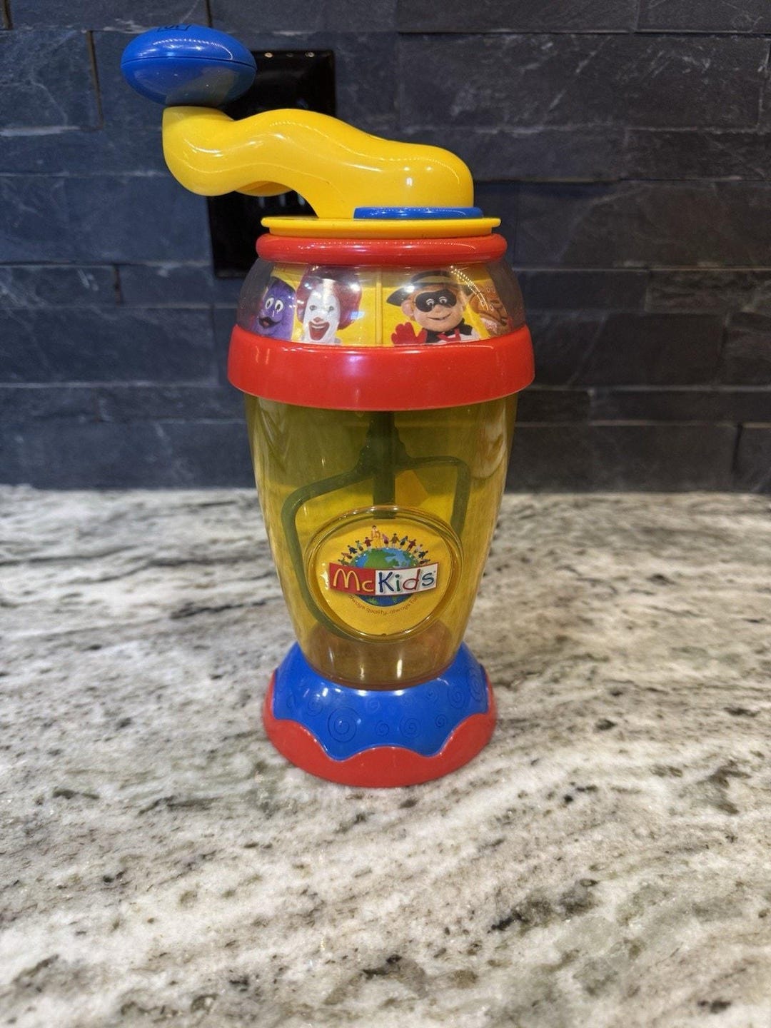 Vintage 2003 Mcdonalds Triple Thick Milkshake Mixer Toy Spinmaster ...
