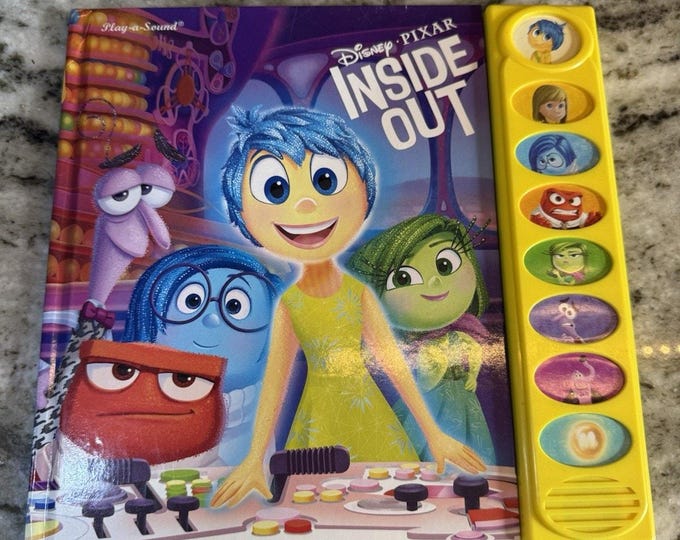 Inside Out Play-a-sound Eight Button Sound Book - Etsy