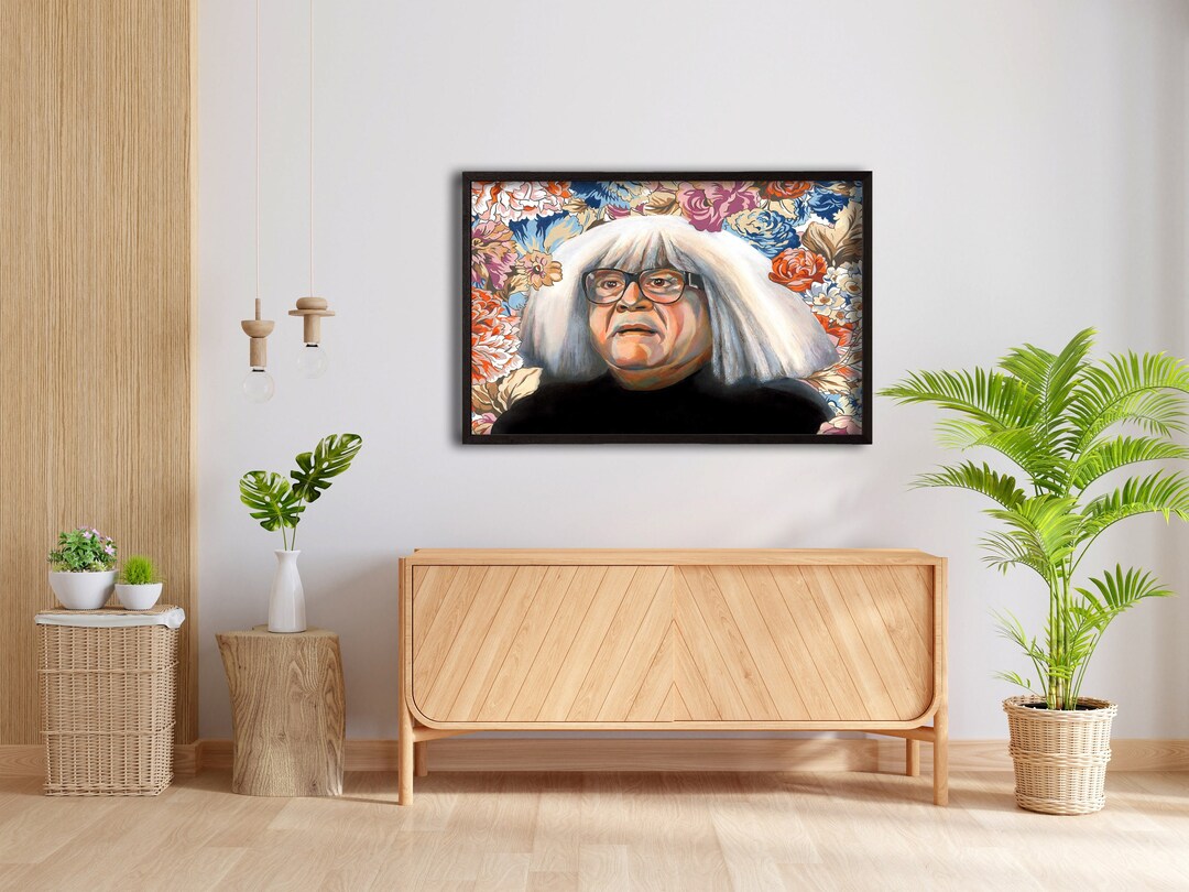 Frameded Danny Devito,frank,oil Painting,art Print,it's Always Sunny in ...