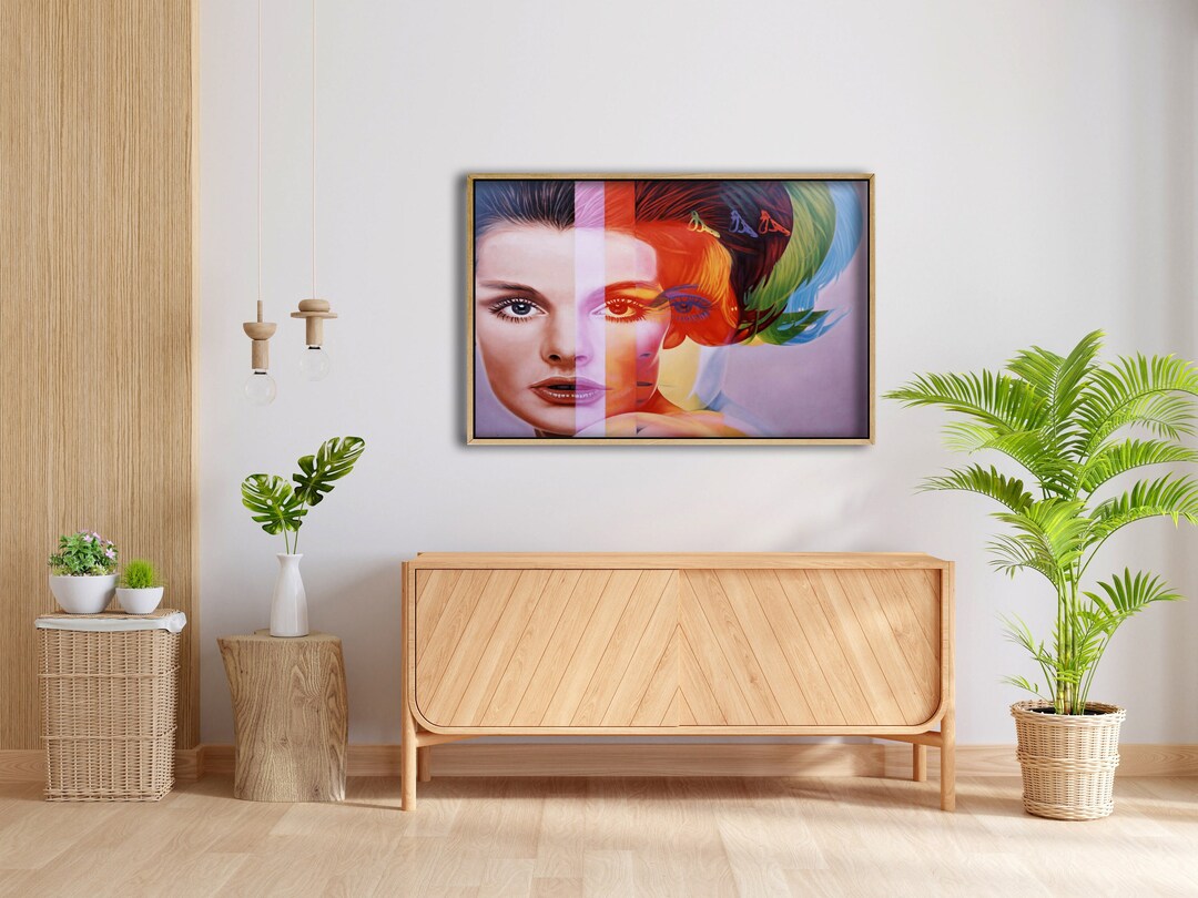 Spectrum Girl Art From Gossip Girl, Spectrum,canvas Wall Art,framed ...