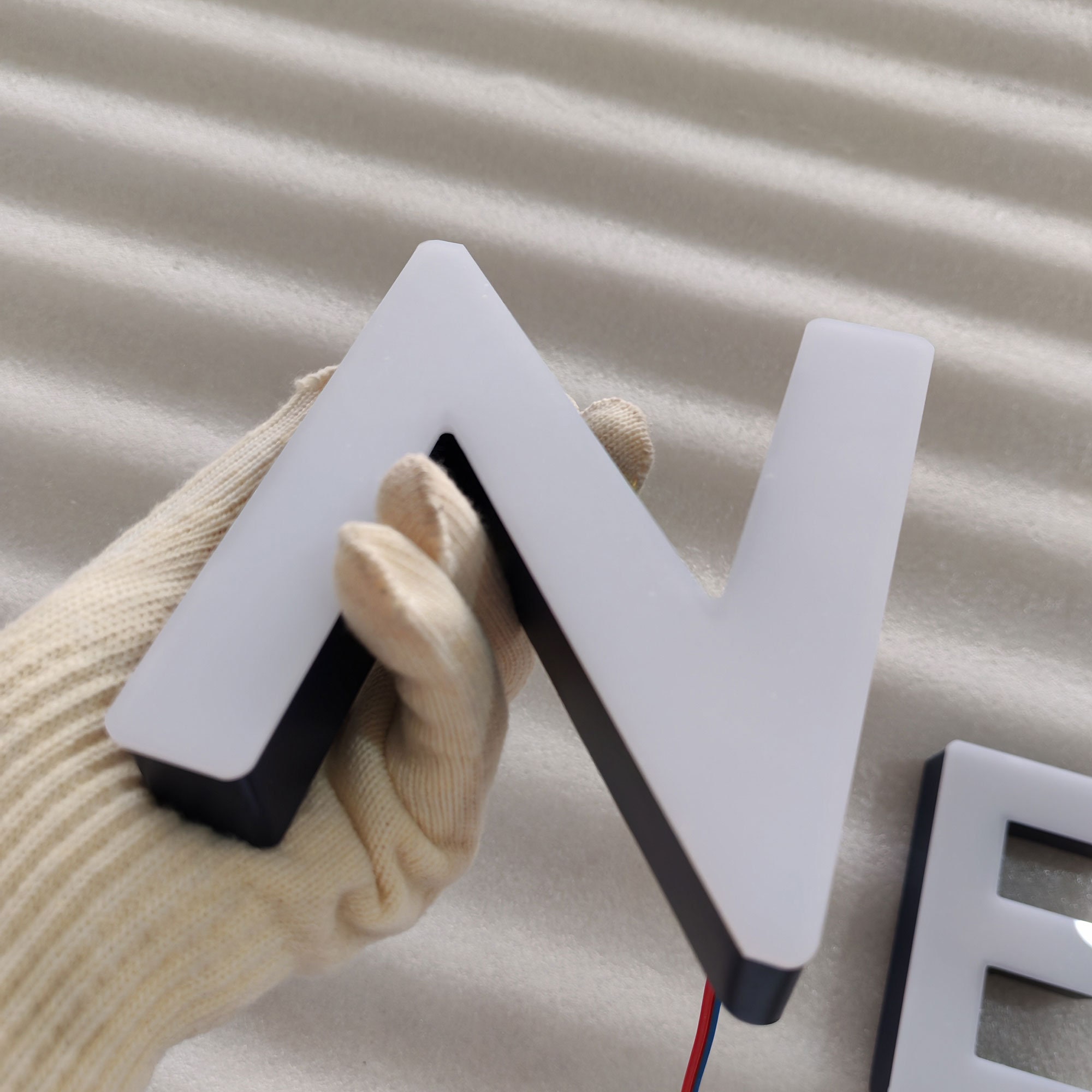 3D LED Front Lit Sign, Rimless LED Channel Letters, Face Lit Business ...