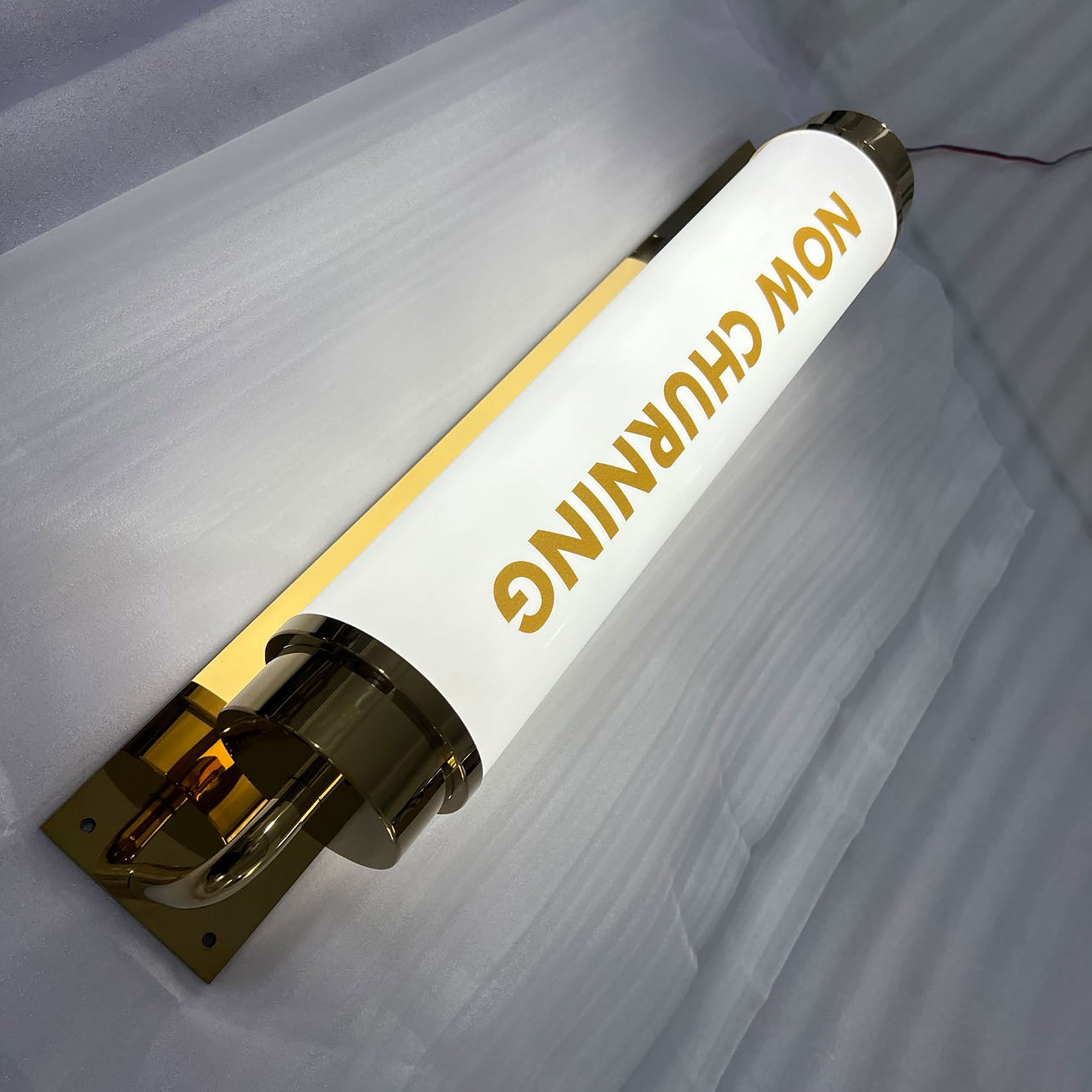 Personalized Light Box, Custom Lightbox Sign, Shopfront Led Sign, Round ...