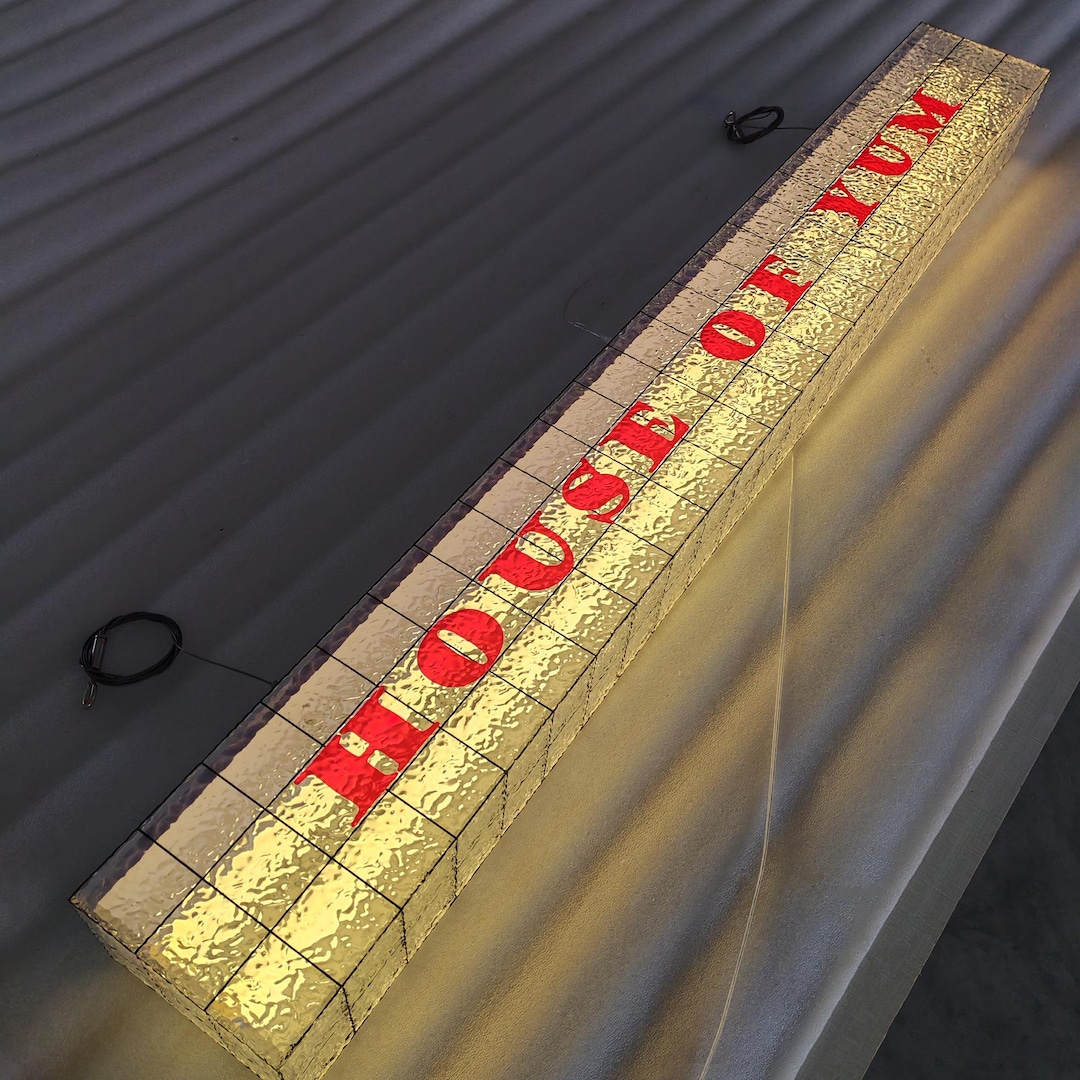 Hanging Store Signs, Custom Full-lit Acrylic Light Box, Shop Led ...