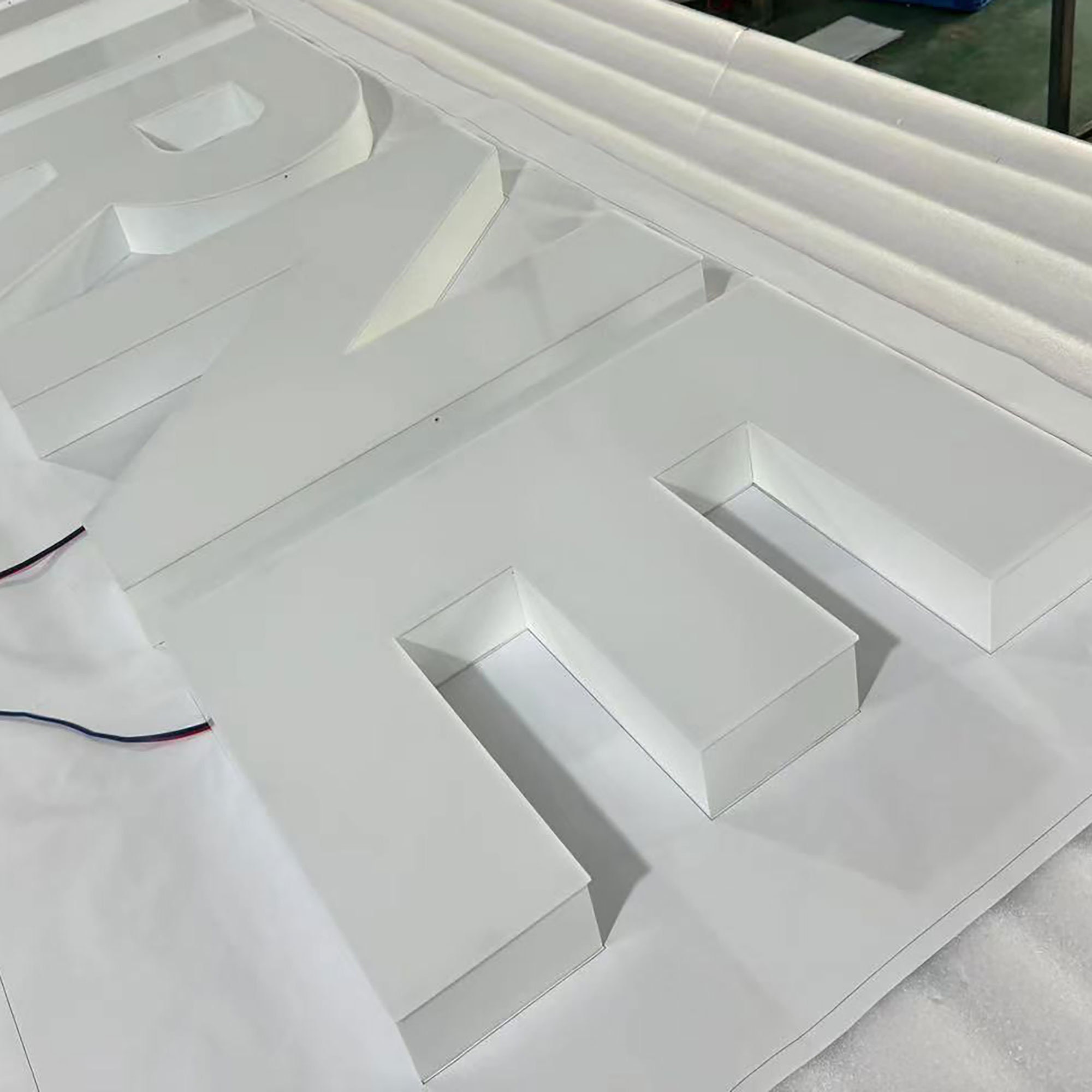 3D Frontlit Channel Letters, Custom Business Sign, Indoor Lobby Sign ...