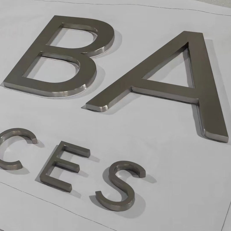 Company Logo Sign, Custom Brand Name Sign, Custom 3D Channel Letter ...