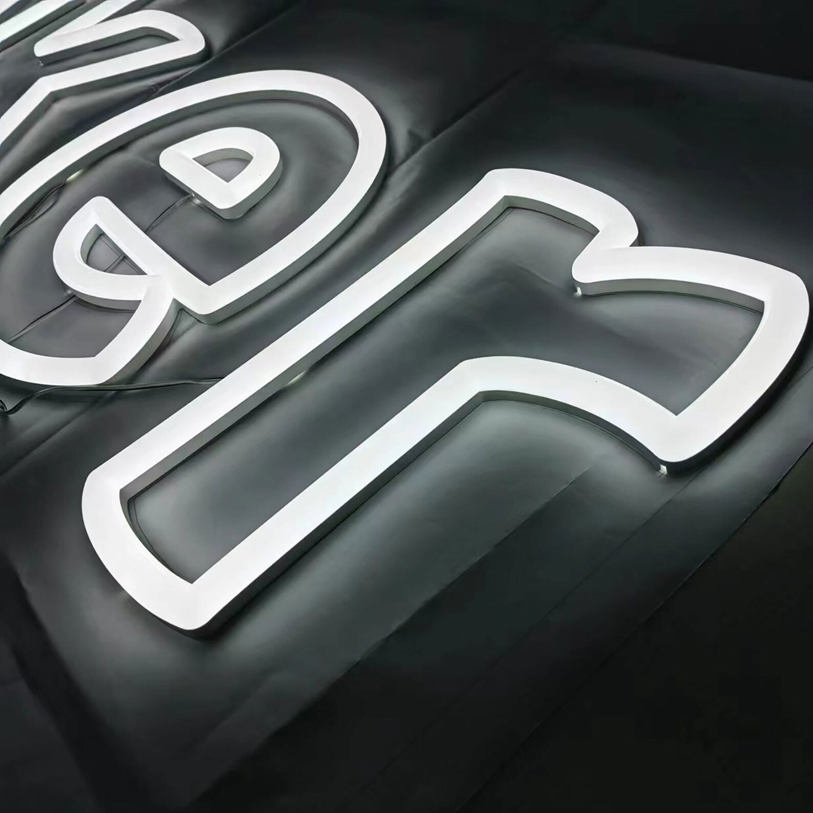 Acrylic LED Letters Custom Faux Neon Signs Business LED Signboard Store ...
