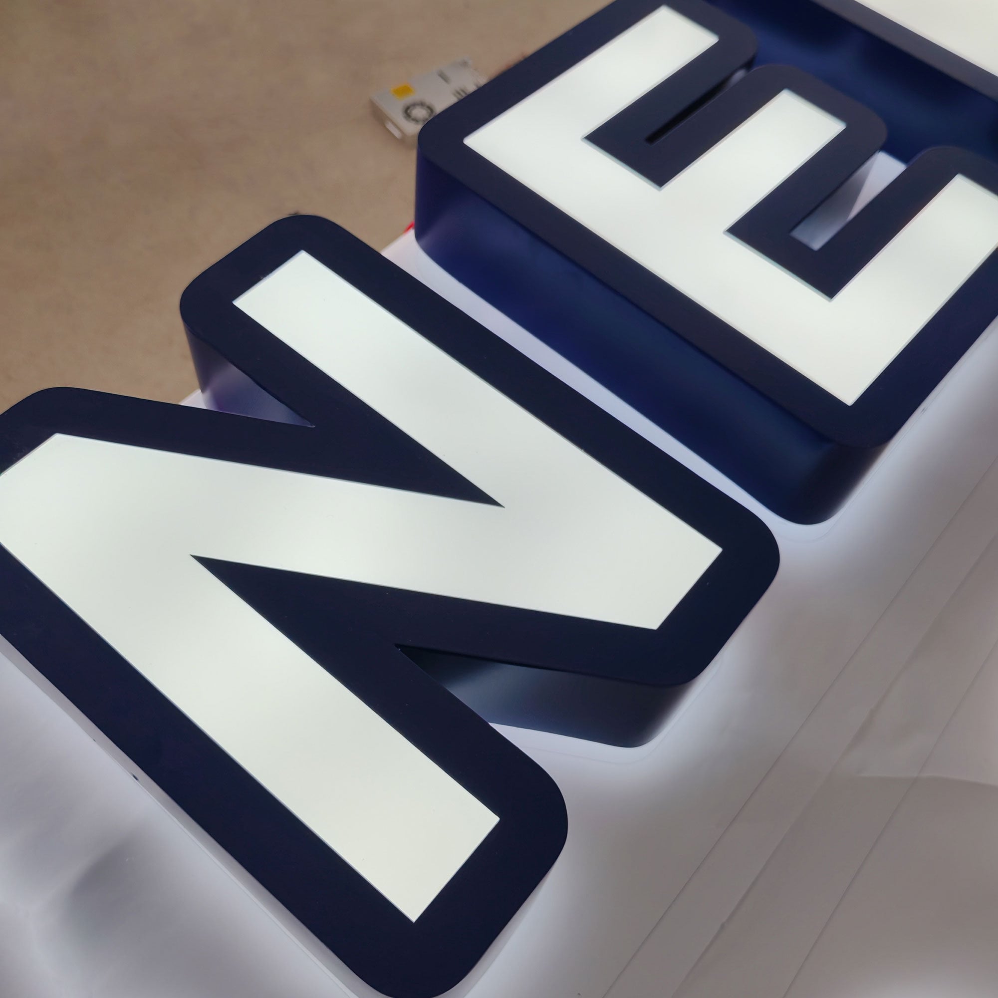 LED Channel Letter, Outdoor Front Illuminated Signs, Custom Business ...