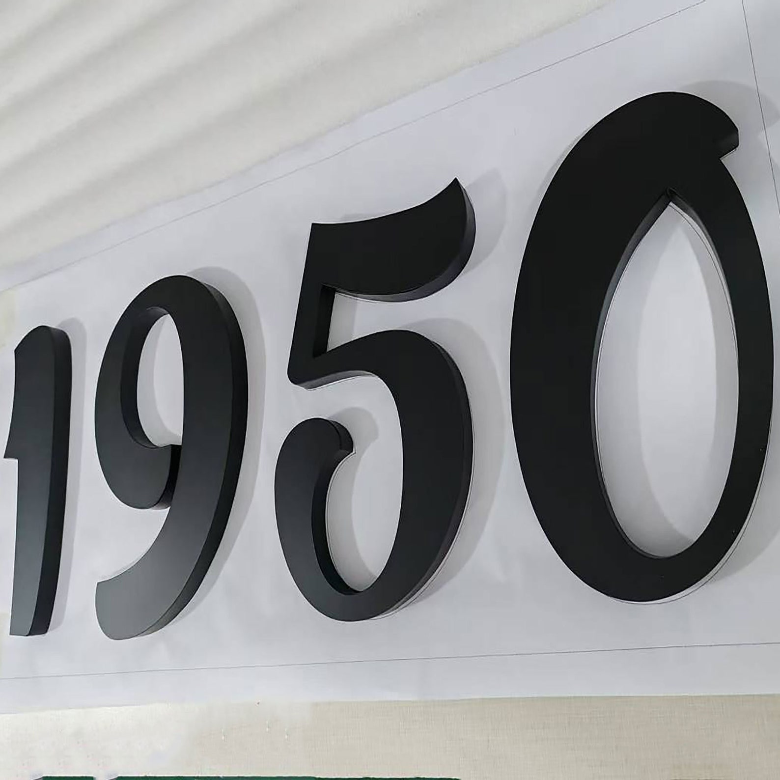 Stainless Steel Exterior 3D Channel Letter Sign Powder Coated Metal ...