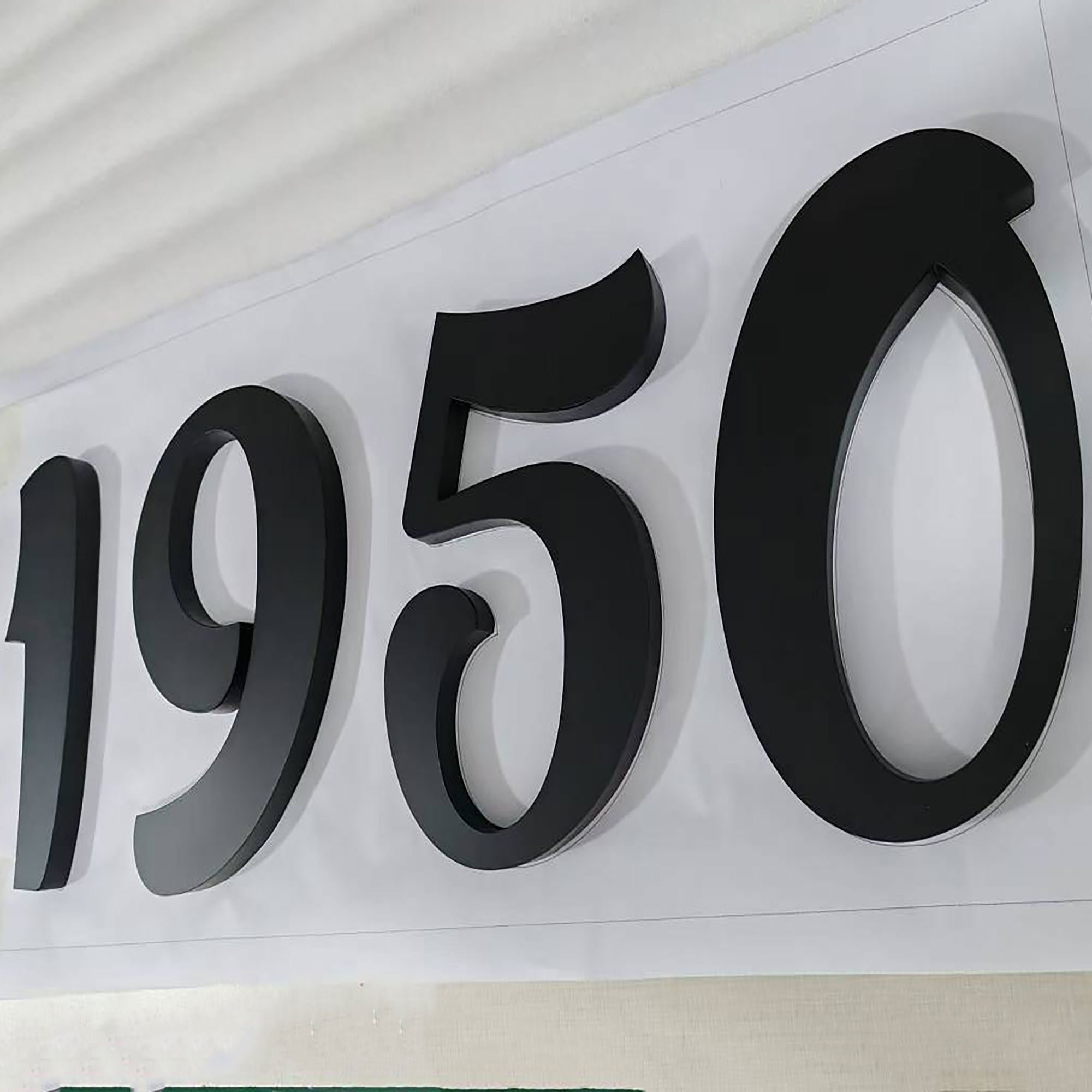 Stainless Steel Exterior 3D Channel Letter Sign Powder Coated Metal ...
