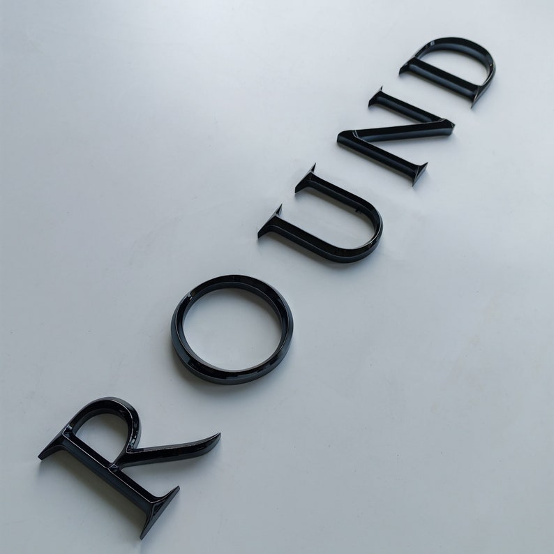 Custom Acrylic Letters, Personalized Sign, Plastic Letters, Acrylic ...