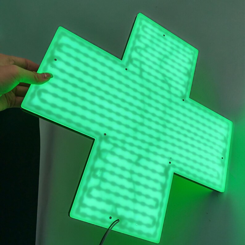 Medical Pharmacy LED Sign, Acrylic Logo Sign, Illuminated Logo Sign ...