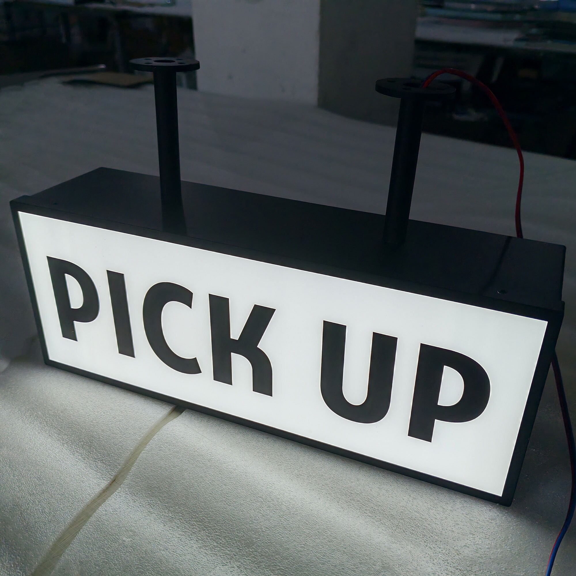 Custom LED Light Box Sign, Interior Advertising Sign, Shop Front ...