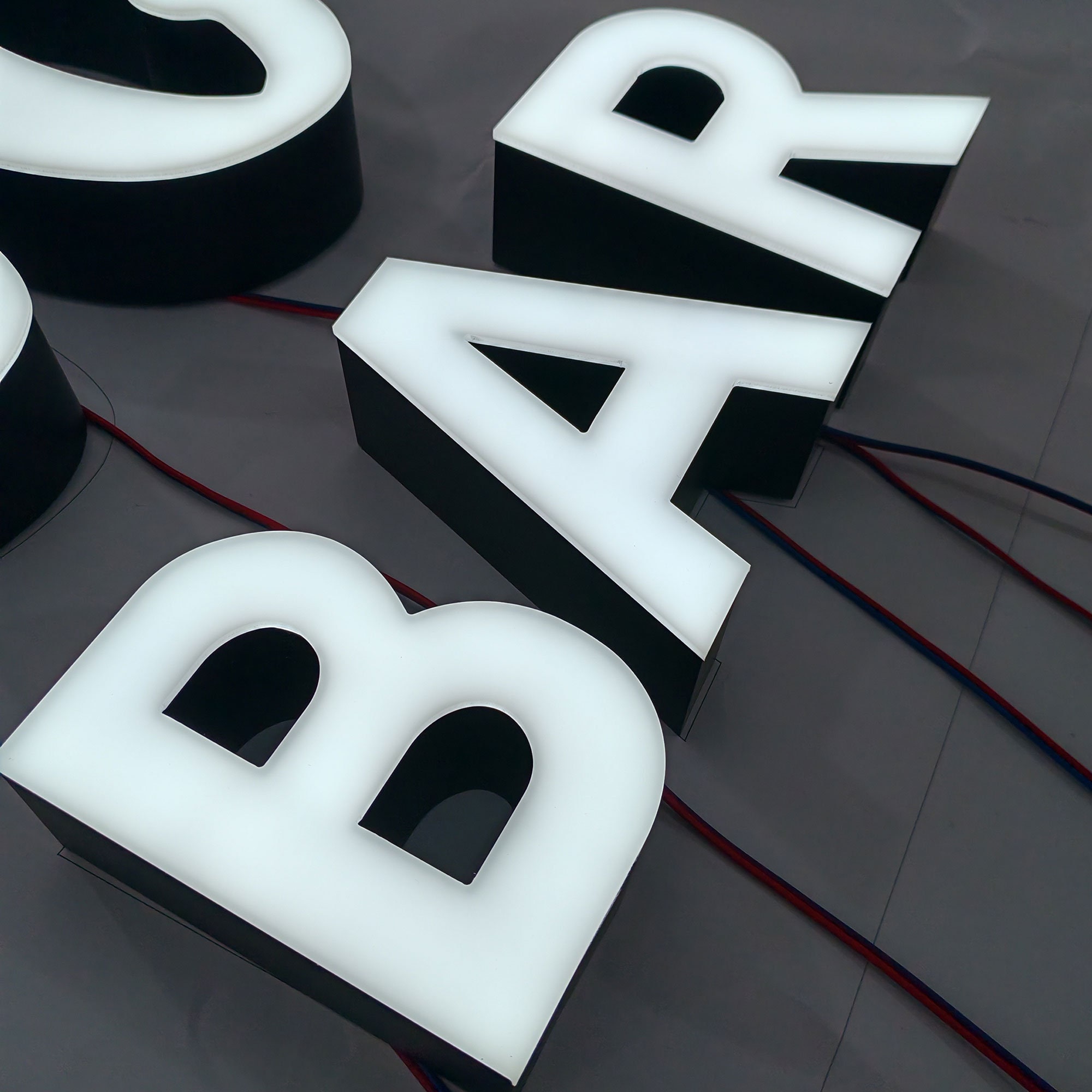 LED Channel Letter, Outdoor Front Illuminated Signs, Custom Shop Front ...