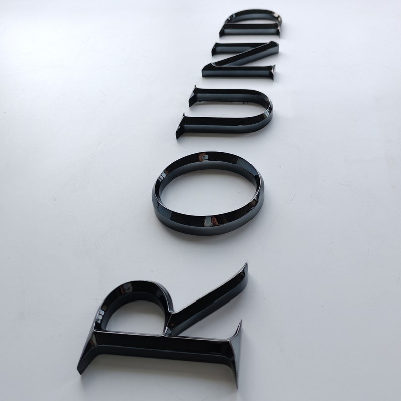 Custom Acrylic Letters, Personalized Sign, Plastic Letters, Acrylic ...