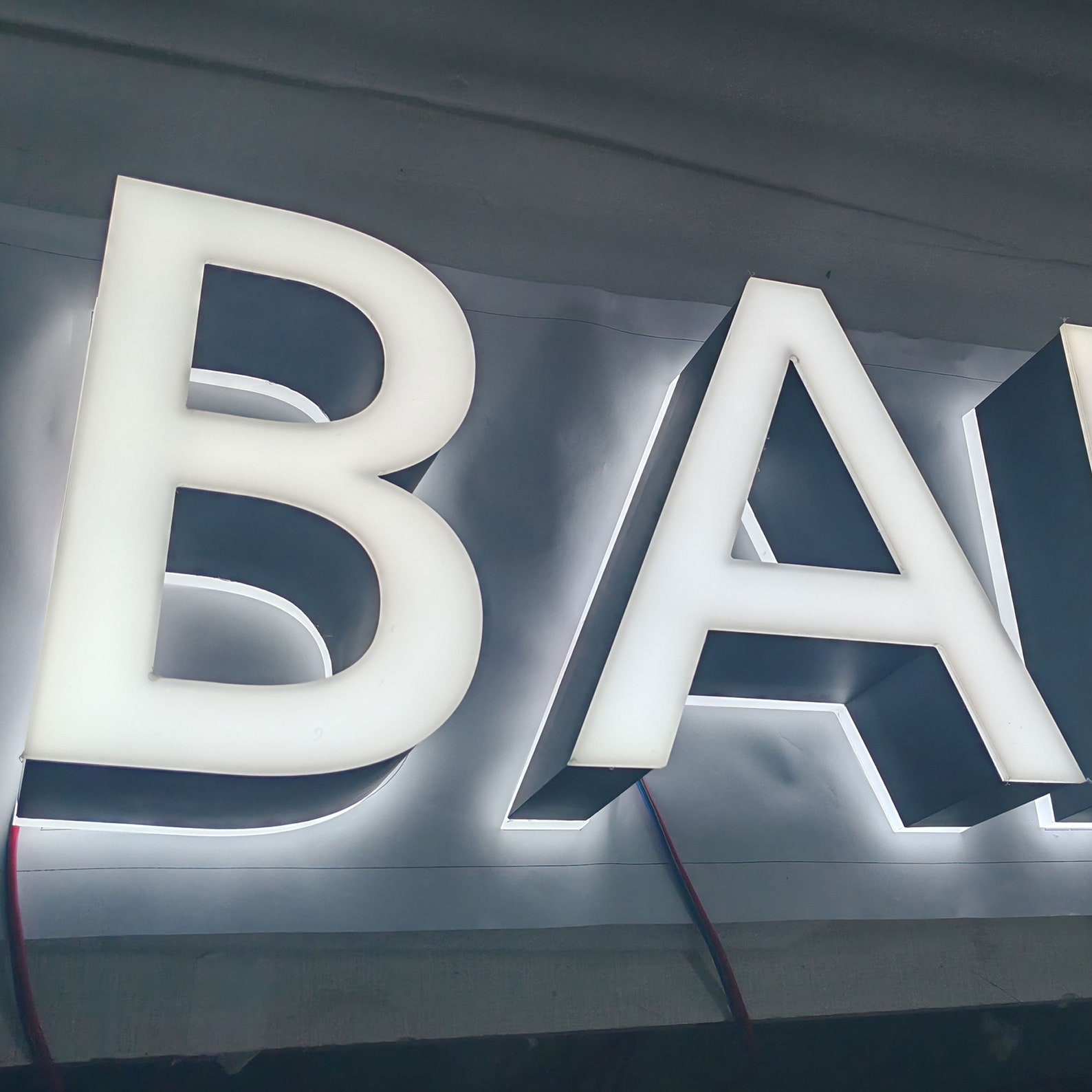 3d Backlit Sign, 3d Led Signage, Custom Outdoor Logo Sign, Custom ...