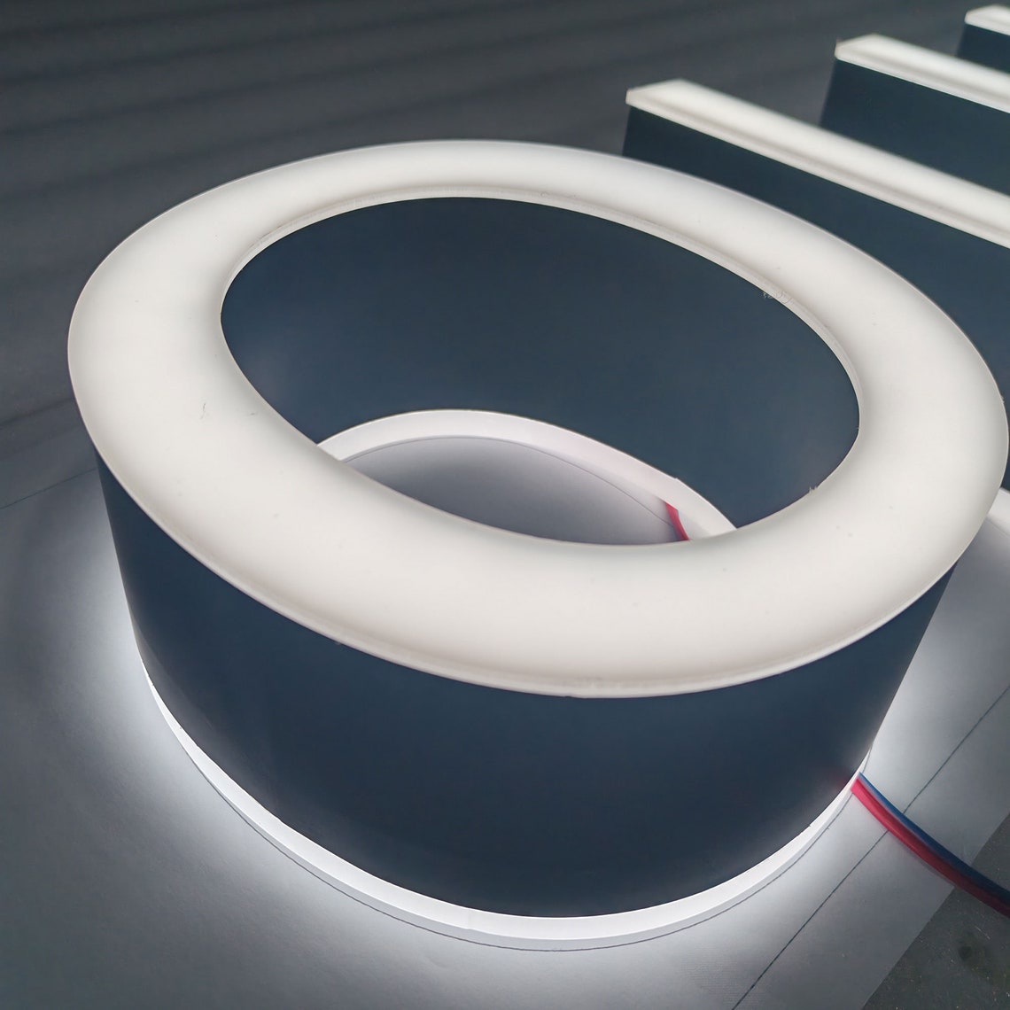 3d Backlit Sign, 3d Led Signage, Custom Outdoor Logo Sign, Custom ...