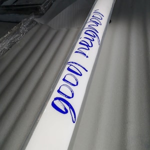 Custom Round Tube Lightbox Waterproof Outdoor Acrylic Lightbox Sign ...