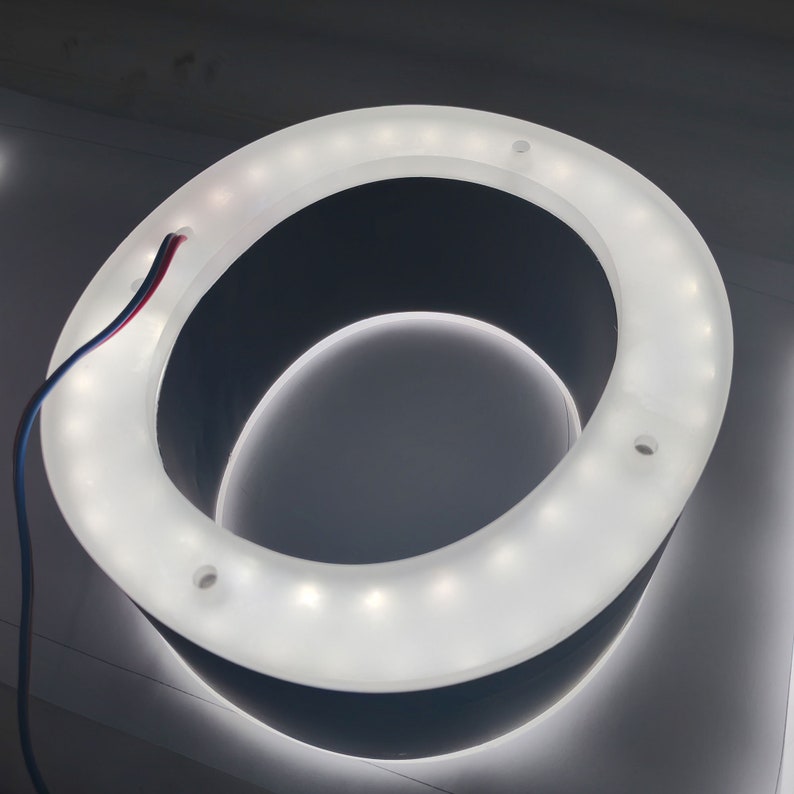 3d Backlit Sign, 3d Led Signage, Custom Outdoor Logo Sign, Custom ...