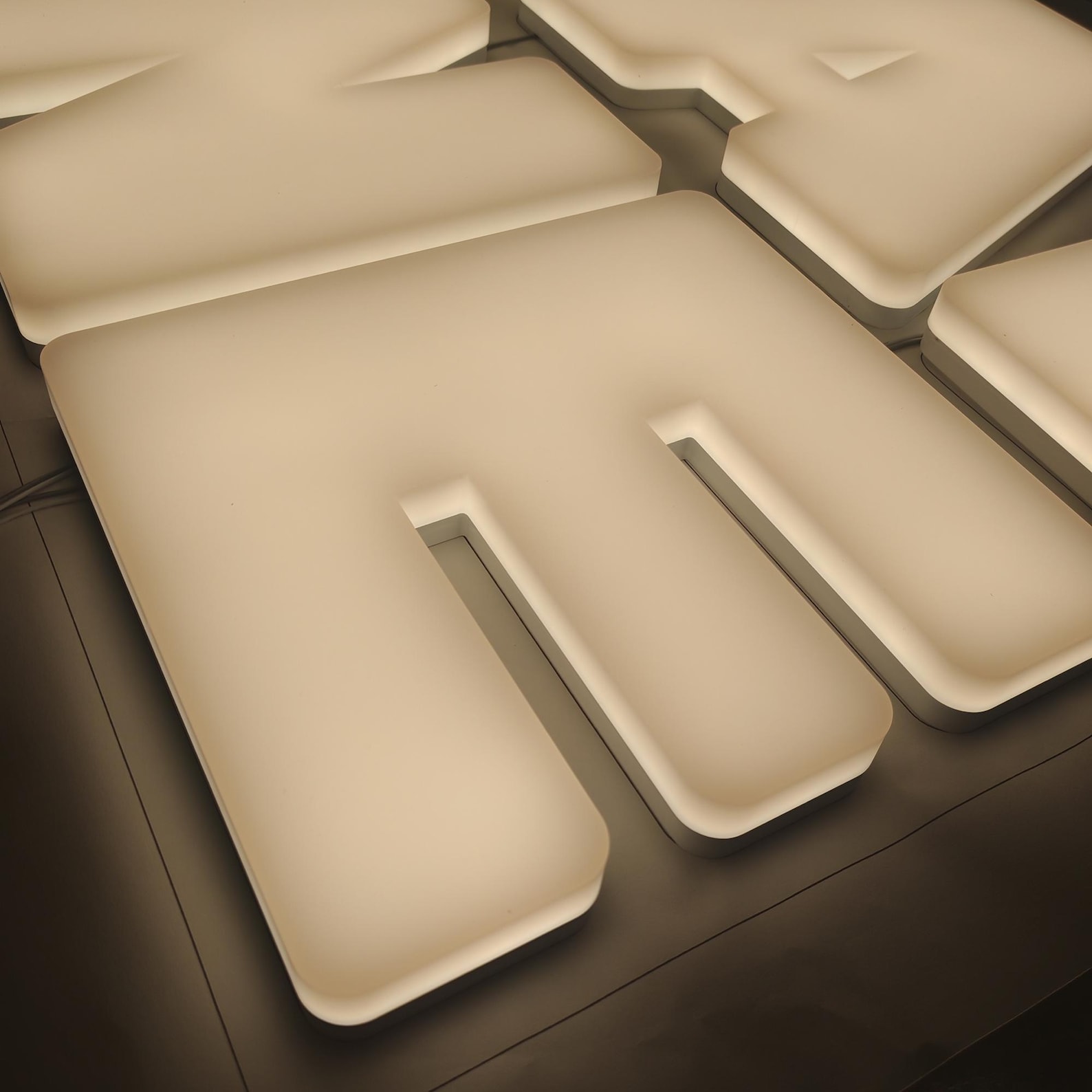 Custom LED Acrylic Letters, Side-lit 3D Letters Sign, Acrylic Front ...