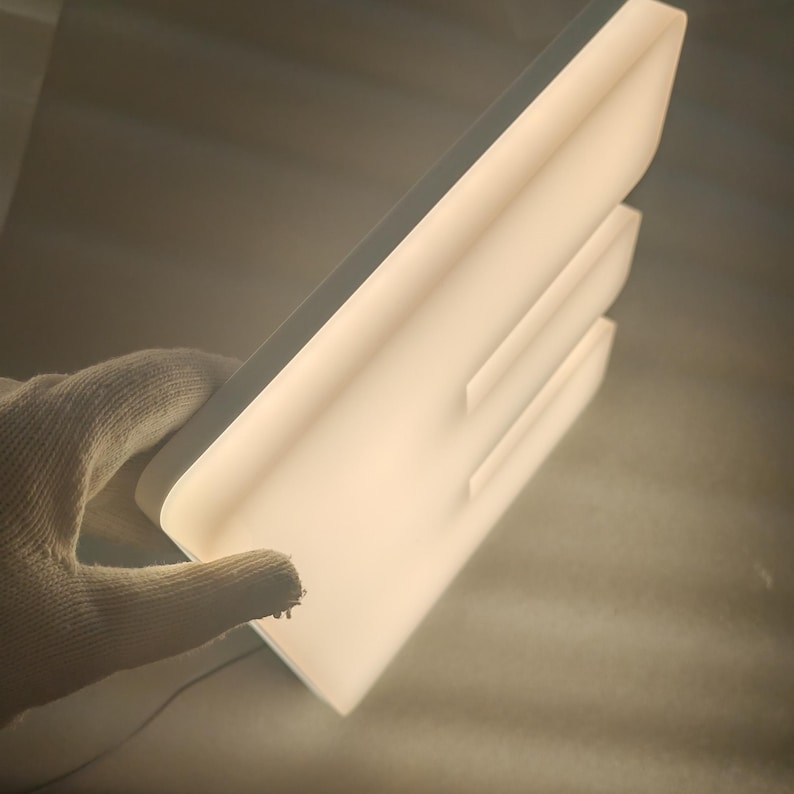 Custom LED Acrylic Letters, Side-lit 3D Letters Sign, Acrylic Front ...