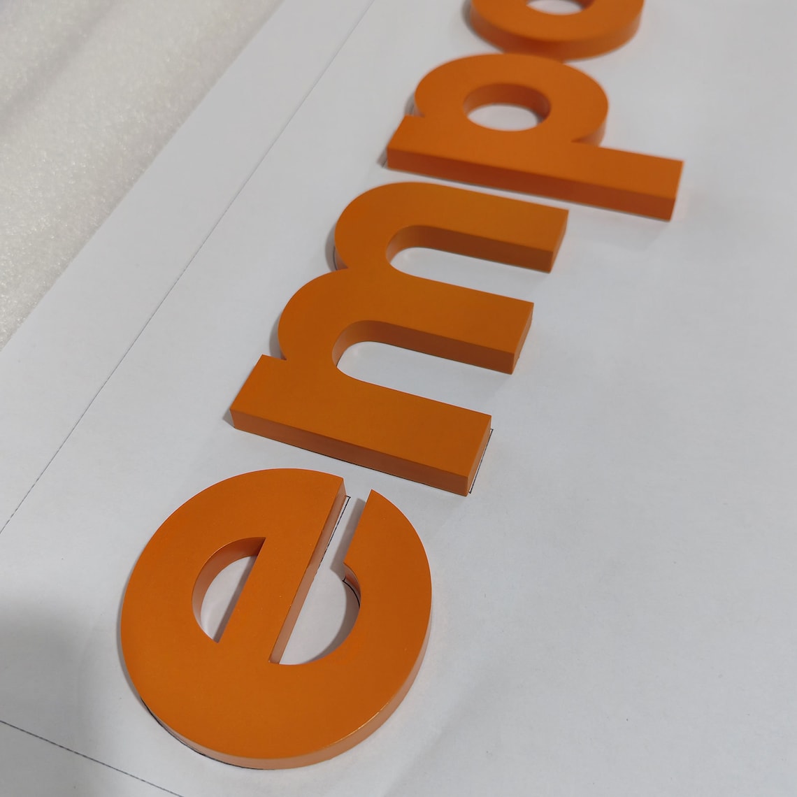 Acrylic Adhesive Letters, Laser Cut Acrylic Letter, Color Painted ...