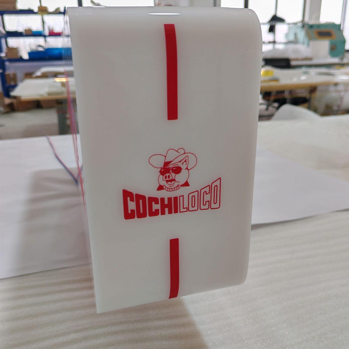 Acrylic 3D Light Sign, Custom Logo LED Display, Illuminated Business ...