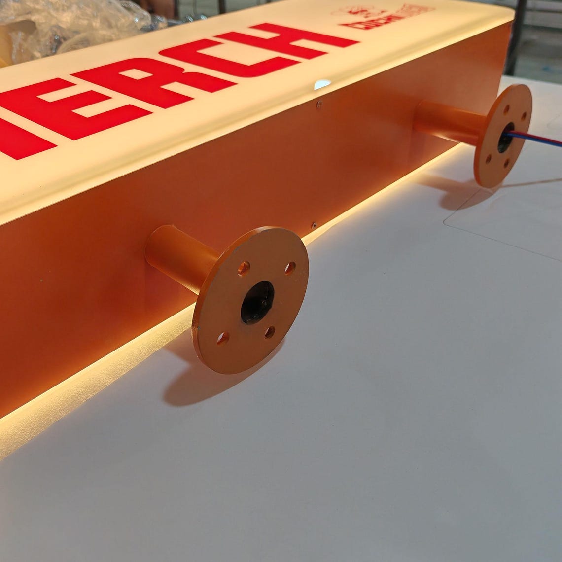 Acrylic 3D Light Sign, Custom Logo LED Display, Illuminated Business ...