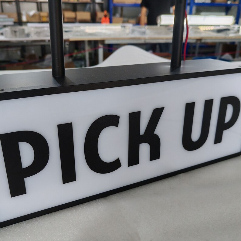 Custom LED Light Box Sign, Interior Advertising Sign, Shop Front ...
