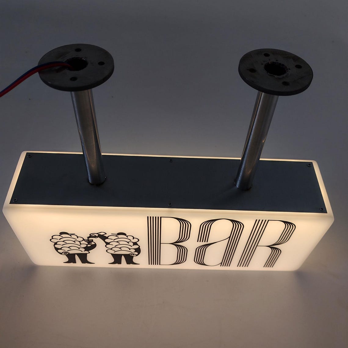 Led Light Box Signboard, Shop Front Signage, Rectangle Street Led ...