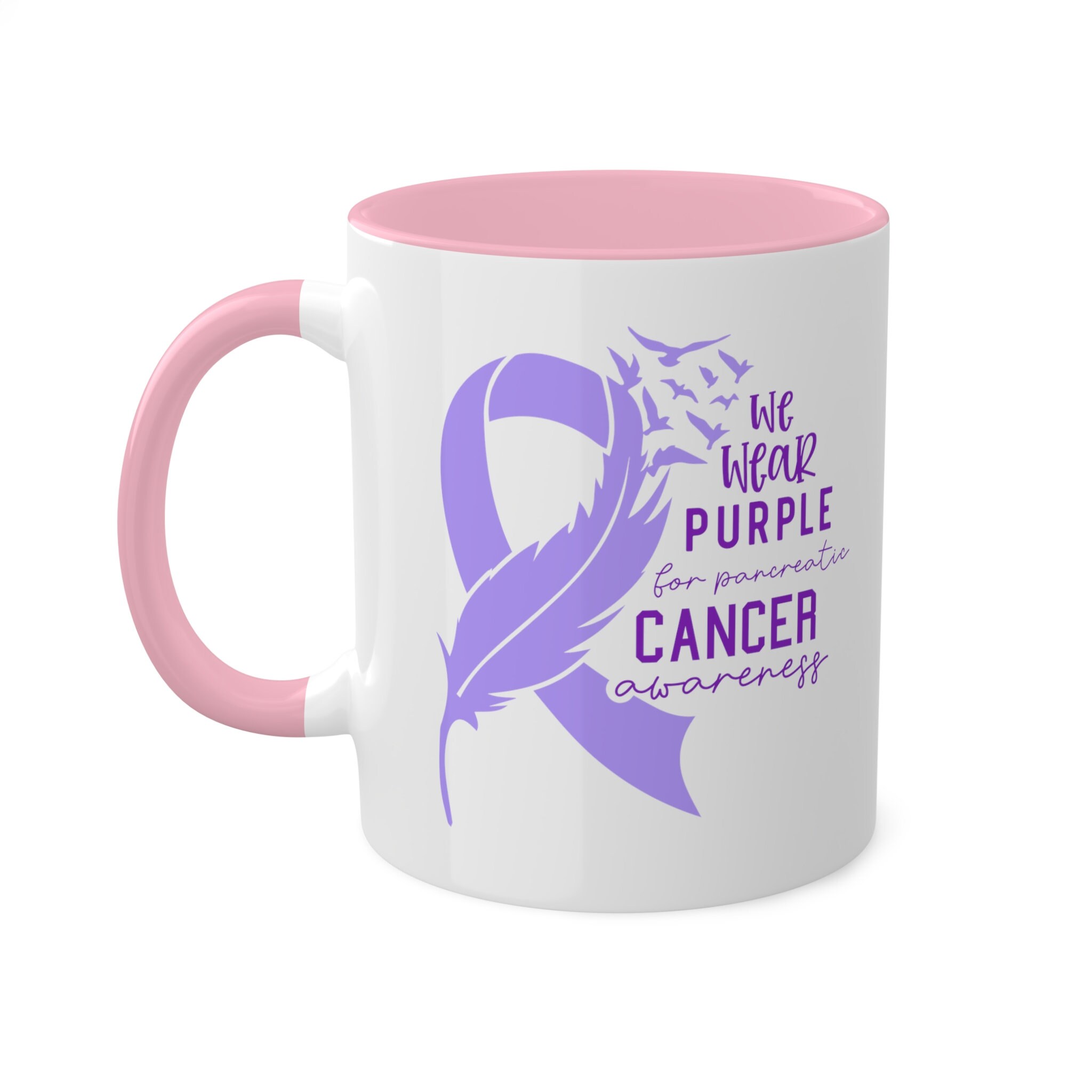 Purple for Pancreatic Cancer, Fuck Cancer Coffee Cup, Breast Cancer ...