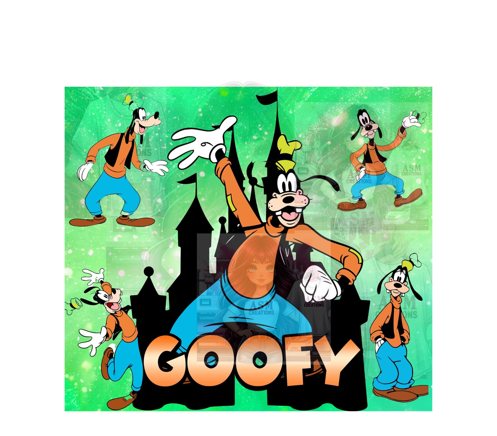 Goofy Tumbler Wrap Svg.png - Etsy