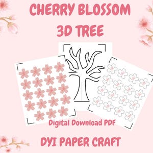 Cherry Blossom 3D Tree | Spring Activity for Kids | Toddler Activity ...