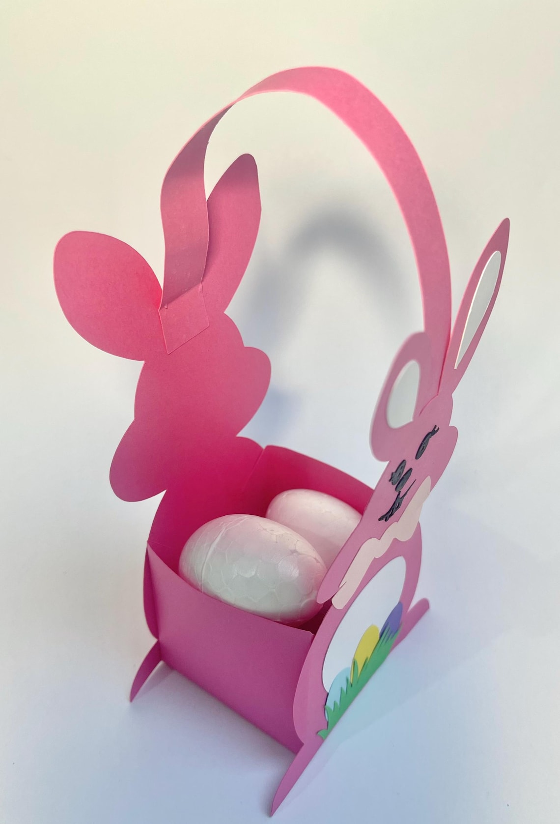 Printable Easter Bunny Basket | Easter Activity for Kids | Homeschool ...