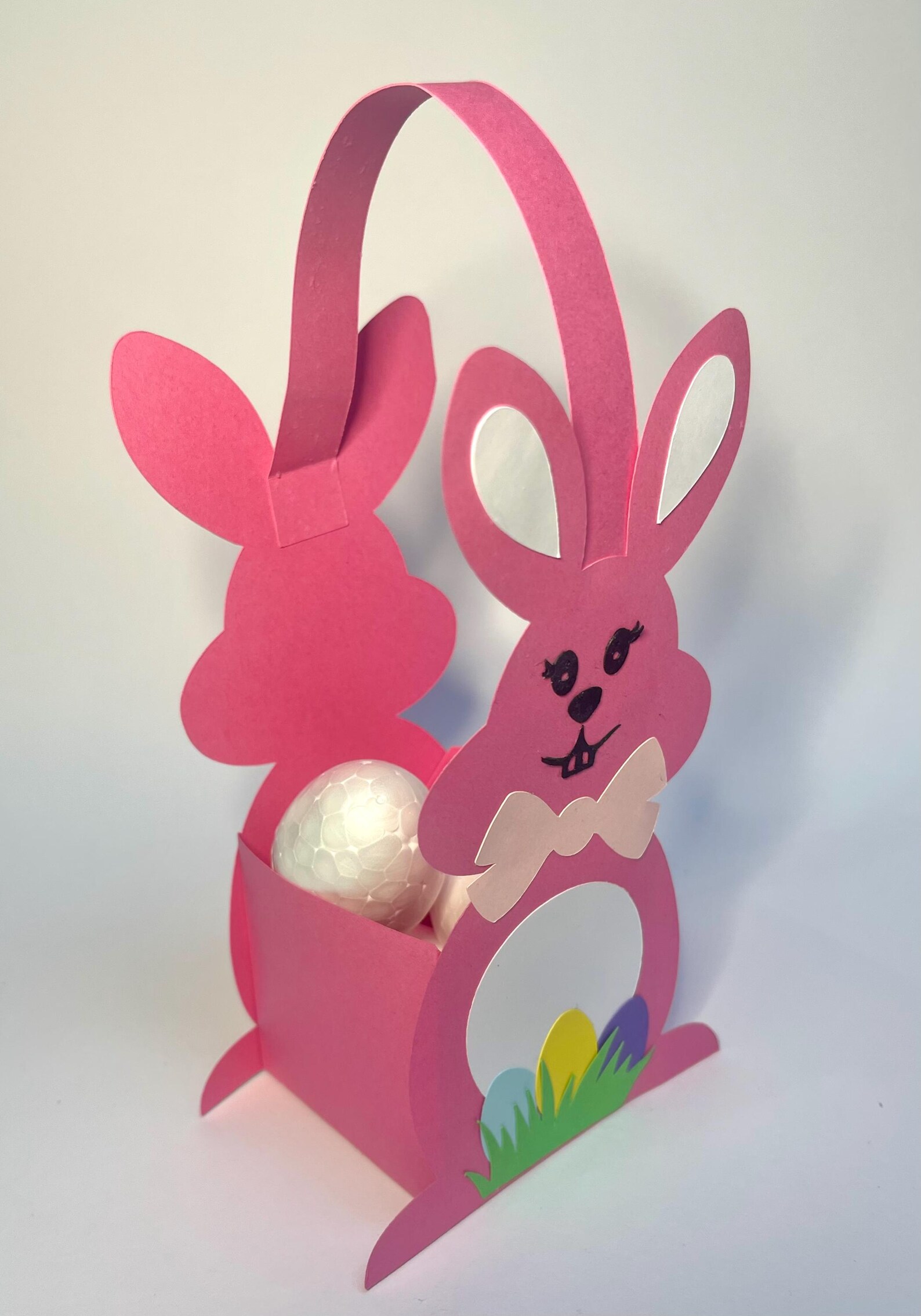 Printable Easter Bunny Basket | Easter Activity for Kids | Homeschool ...