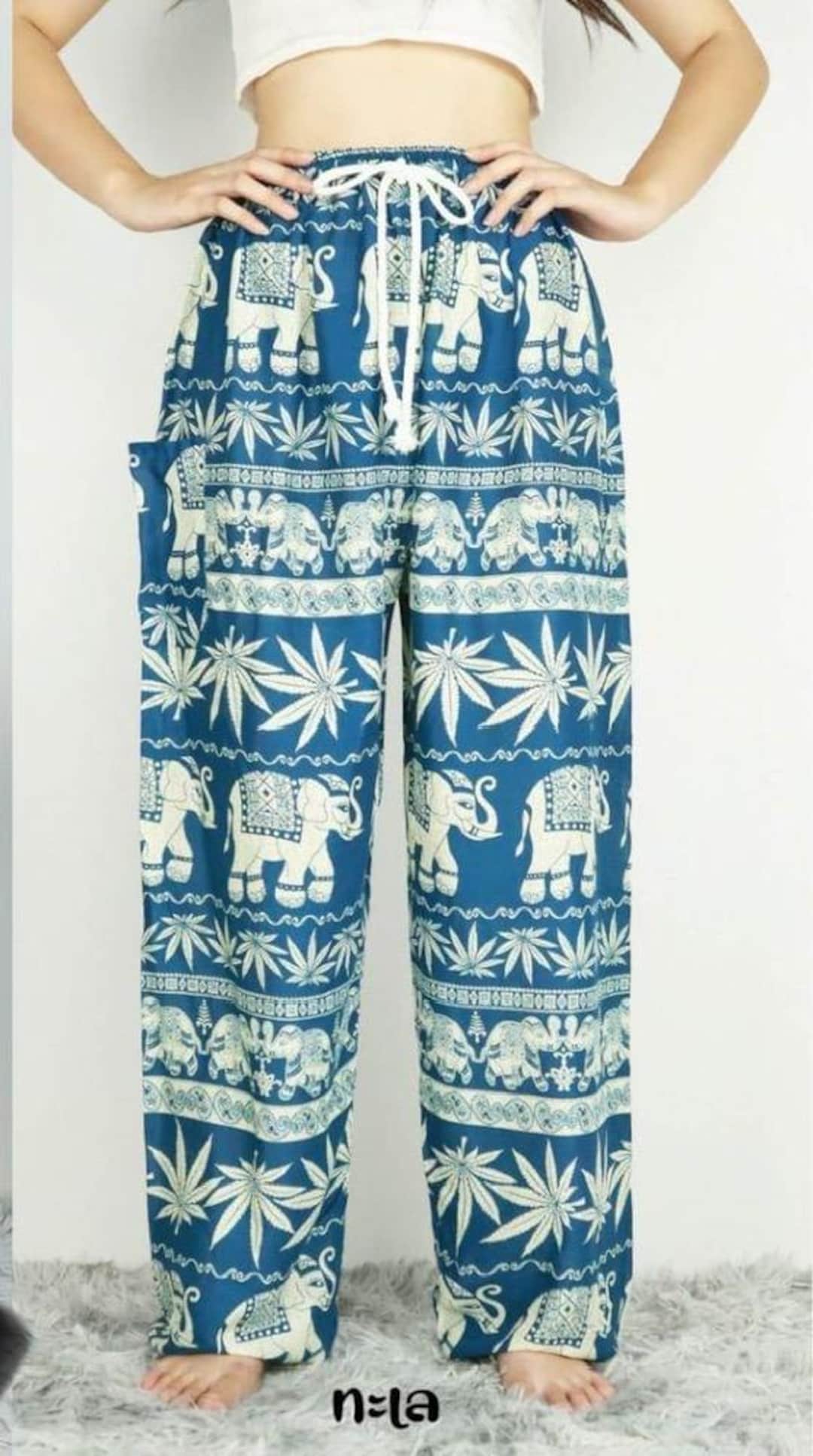Elephant Thai Style Pant - Etsy