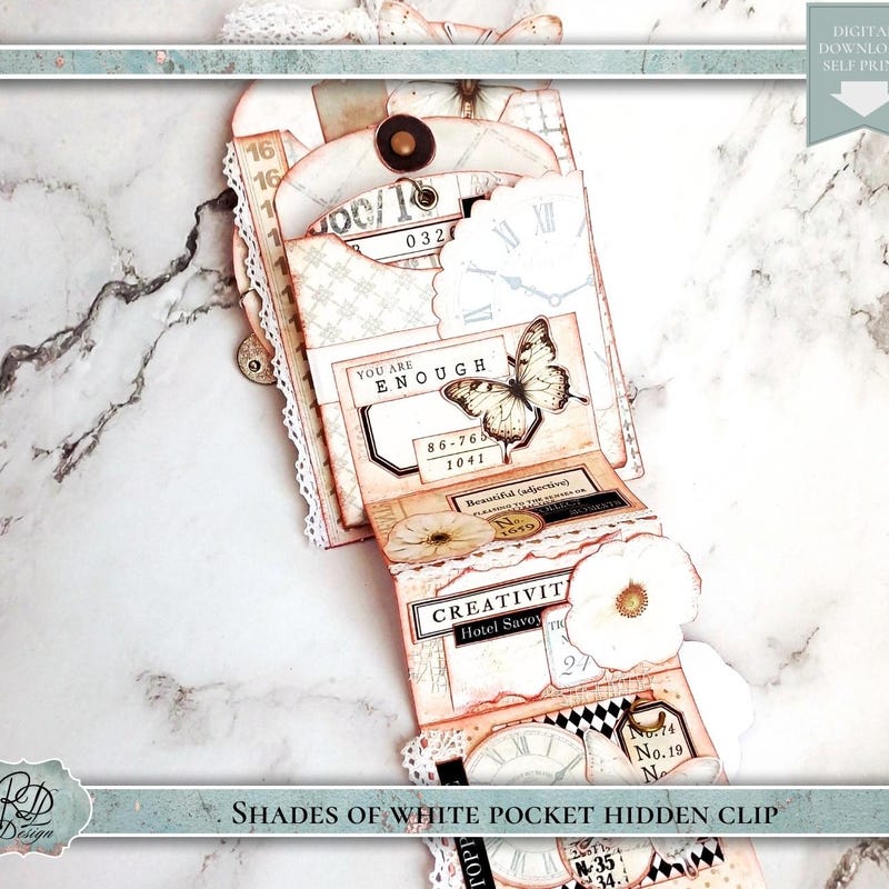 Vintage Hidden Paper Clip - Etsy