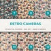 Retro Cameras Digital Paper Pack - Vintage Camera Pattern for ...