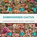 Embroidered Desert Cactus Digital Papers - 12 Southwestern Seamless ...