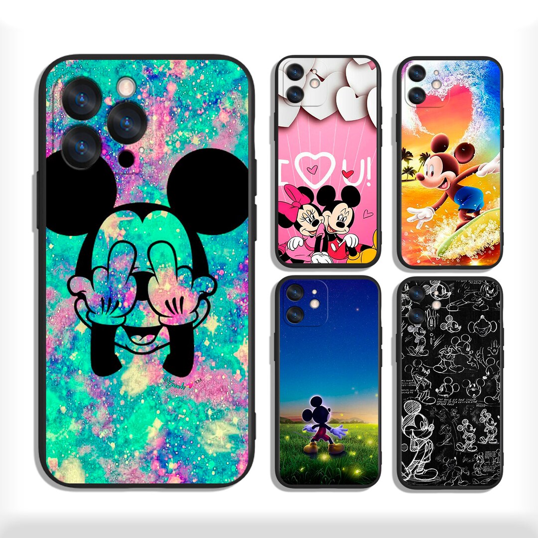 Mickey Mouse Cases for iPhone 12 13 14 15 16 Plus Pro Max & Samsung S24 ...